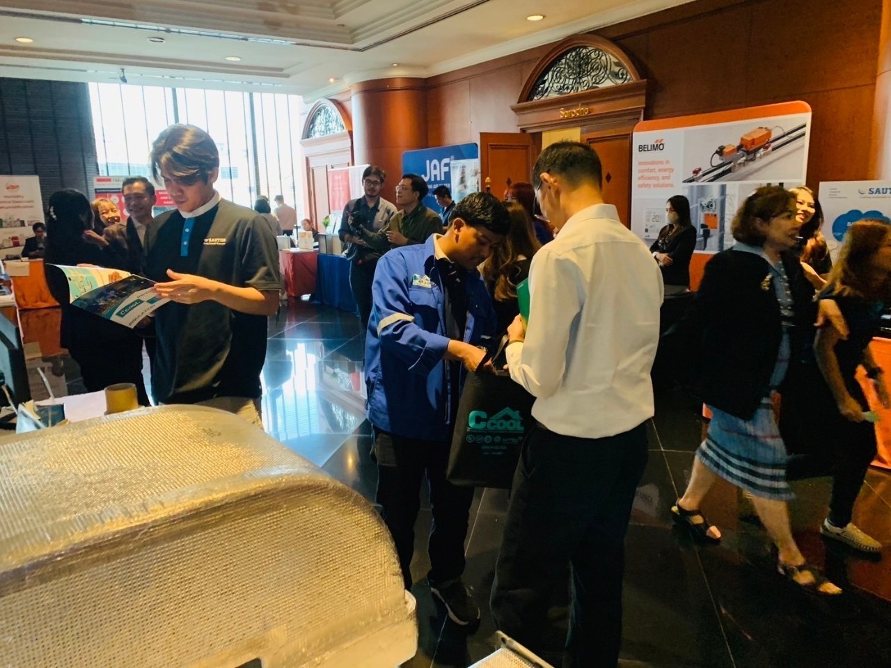 ฉนวนซีคูล (CcooL)ได้ร่วมออกบูธแสดงสินค้า ภายในงานสัมมนาสมาคมวิศวกรรม ...