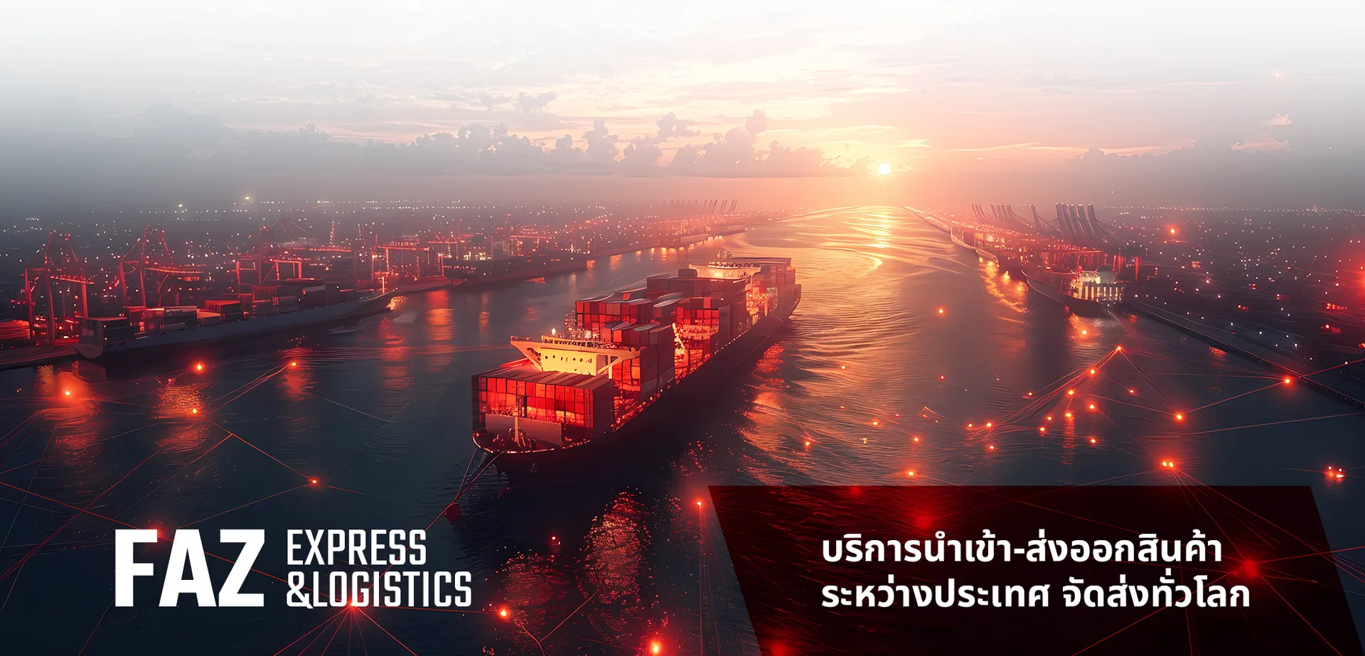 Faz Express &logistics บริการนำเข้า-ส่งออกสินค้าระหว่างประเทศ จัดส่ง ...