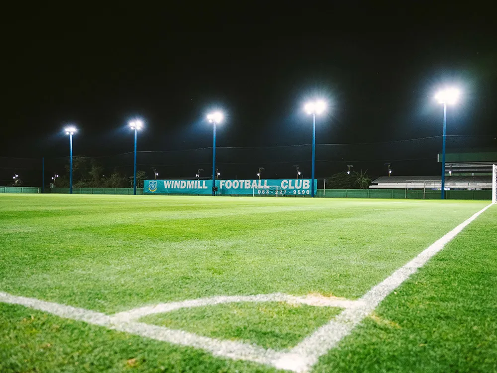 Football fields