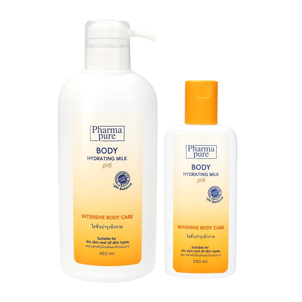 PharmaPure Body Hydrating Milk Lotion pH5