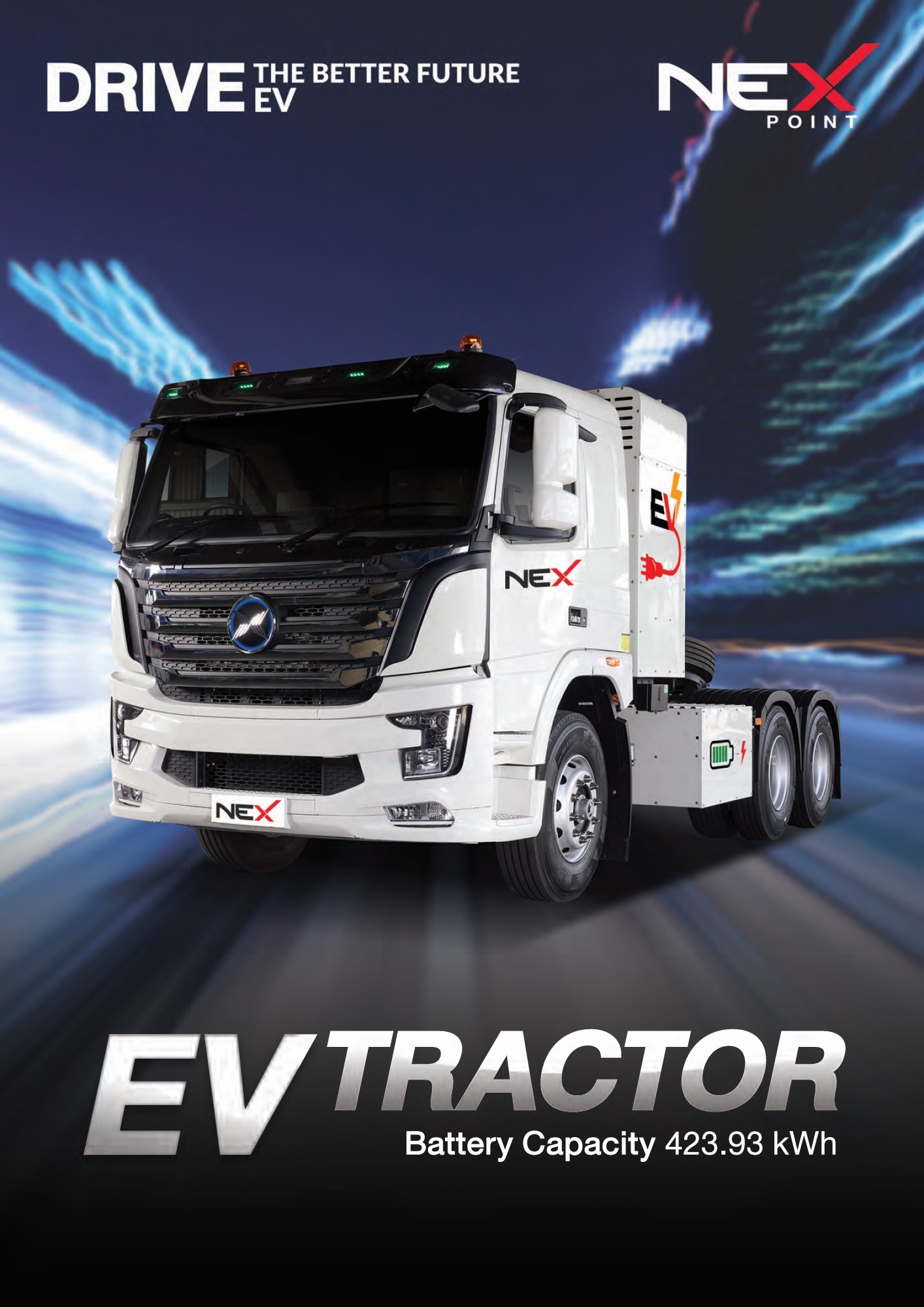 EV Tractor 423.93 kWh l Nex Point