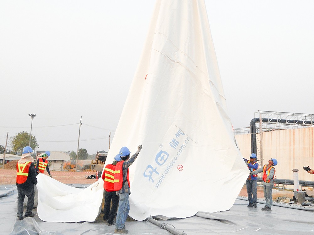 งานคุมผ้า HDPE