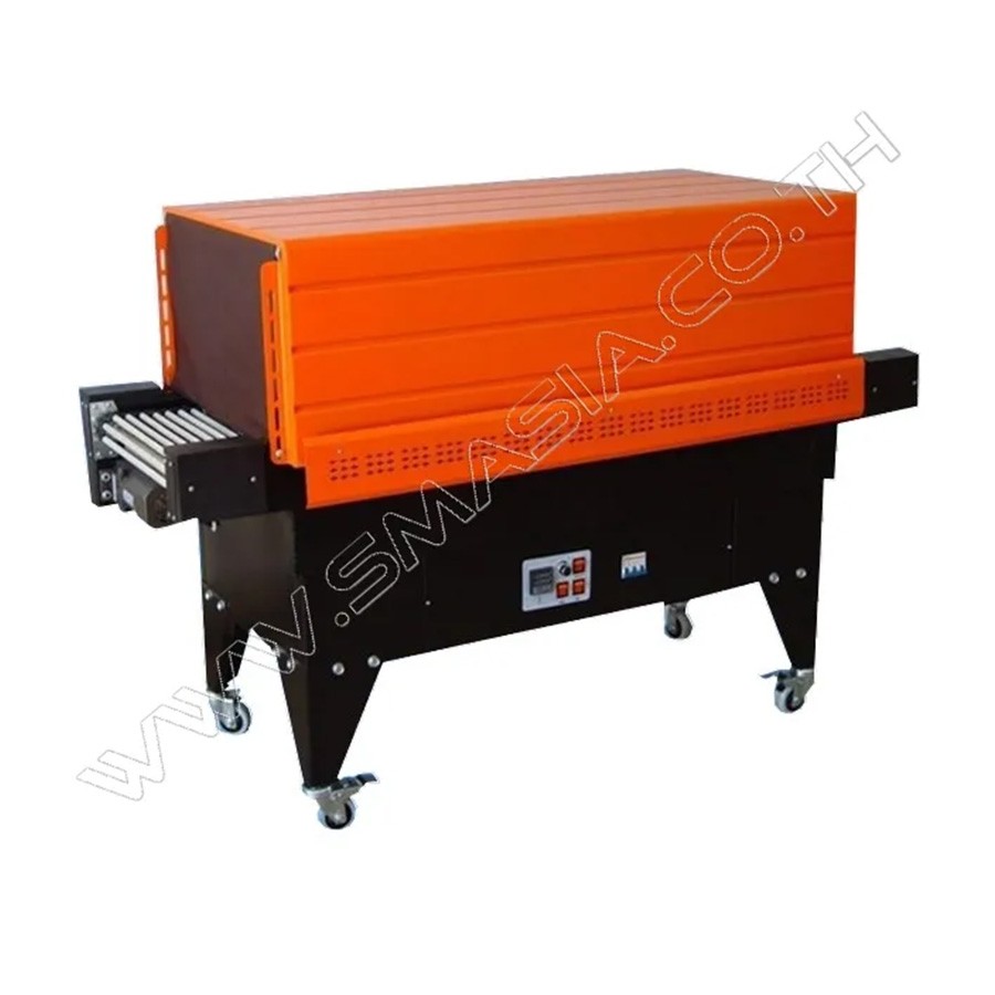 BS-4525 เครื่องอบฟิล์มหดแบบสายพานลำเลียงเข้าตู้อุโมงค์ความร้อน SHrink ...