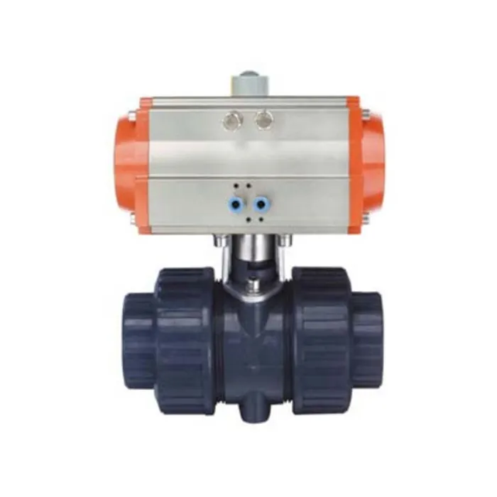 BK Valve Pneumatic Ball Valve Ball Union UPVC