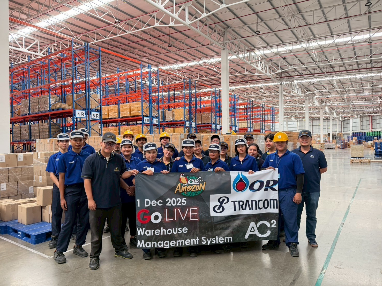 Trancom Bangkok Co.,Ltd. : WMS Golive 1 December 2025