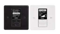 QSC MP-MFC-NA-BK Wall mount controller for MP-M Series mixers