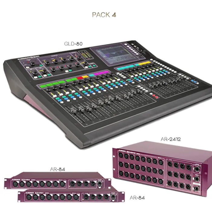 ALLEN&HEATH GLD-80 pack 4