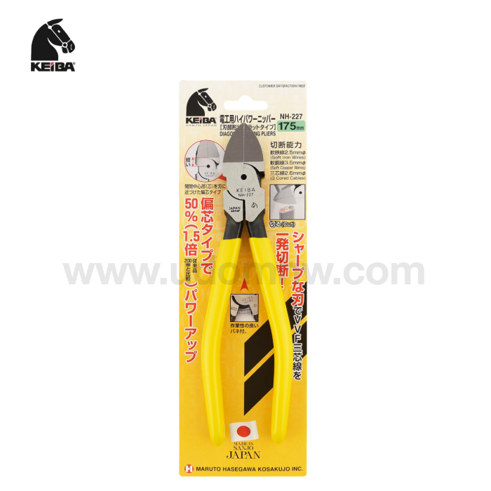 คีมปากเฉียง KEIBA งานไฟฟ้า