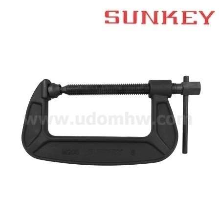 ปากกาตัวซี เหล็กเหนียว SUNKEY