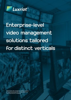 Luxriot Video Management Software