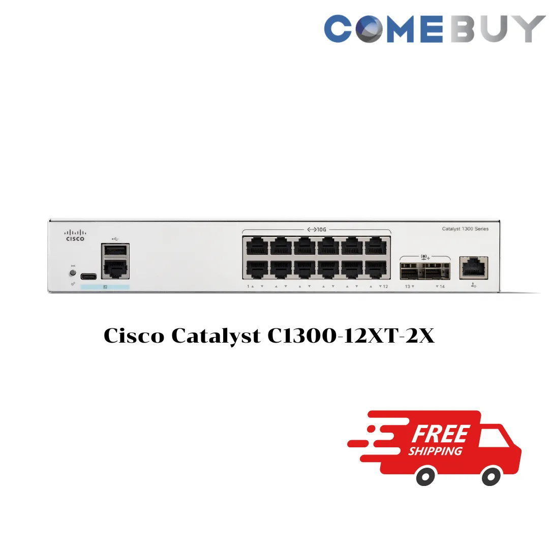[C1300-12XT-2X]Cisco Catalyst 1300 12-port 10GE, 2x10G SFP