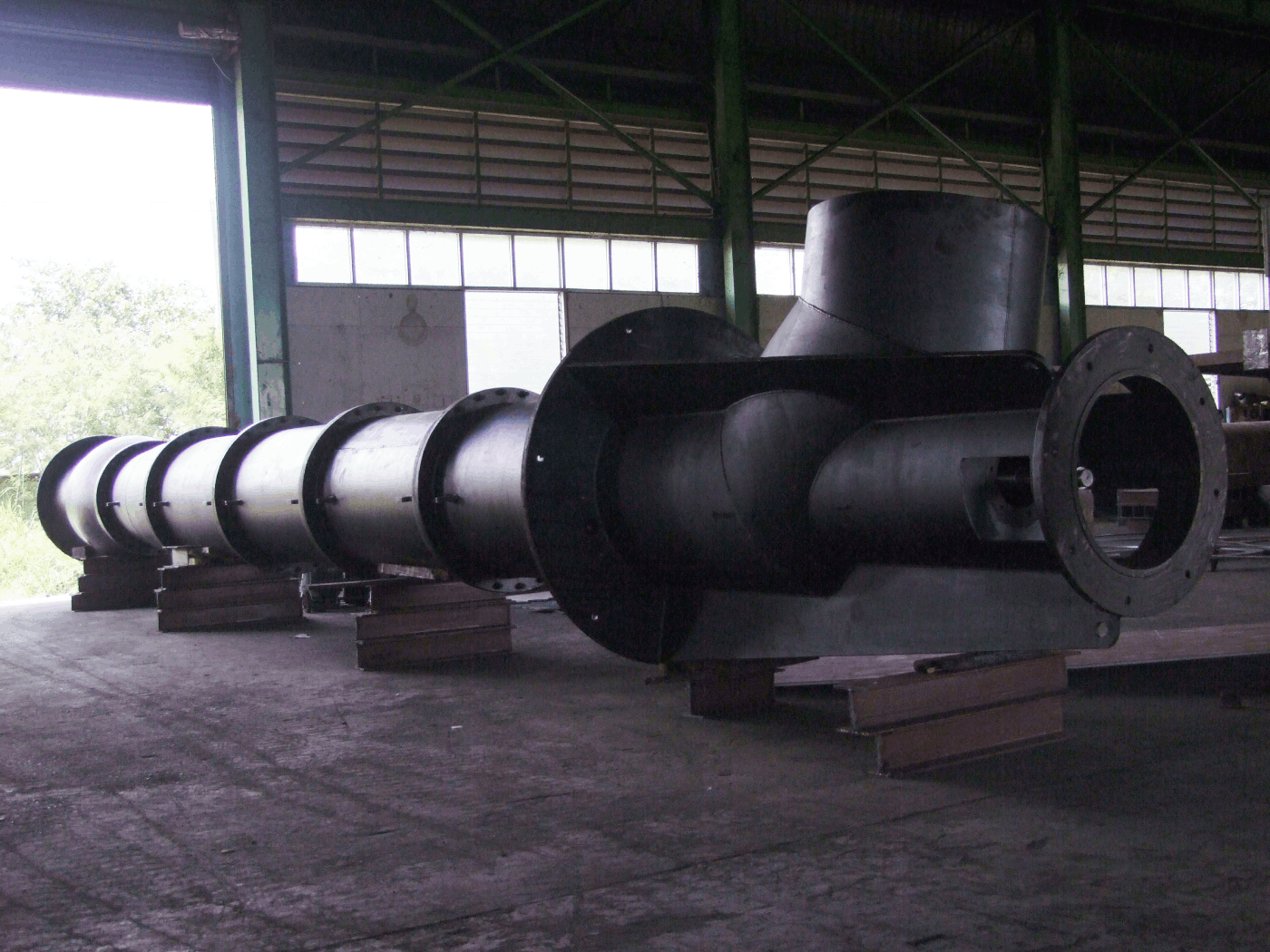 Construction and renovation project of electrical pumping station at ...