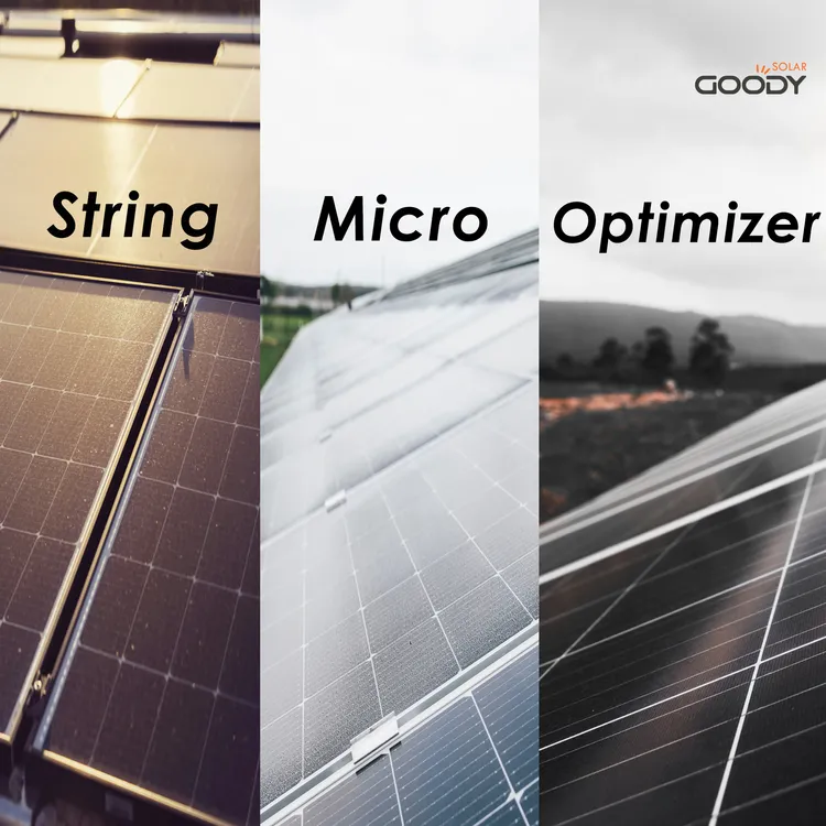 เปรียบเทียบการทำงานระหว่าง String Inverter / Micro Inverter / Optimizer