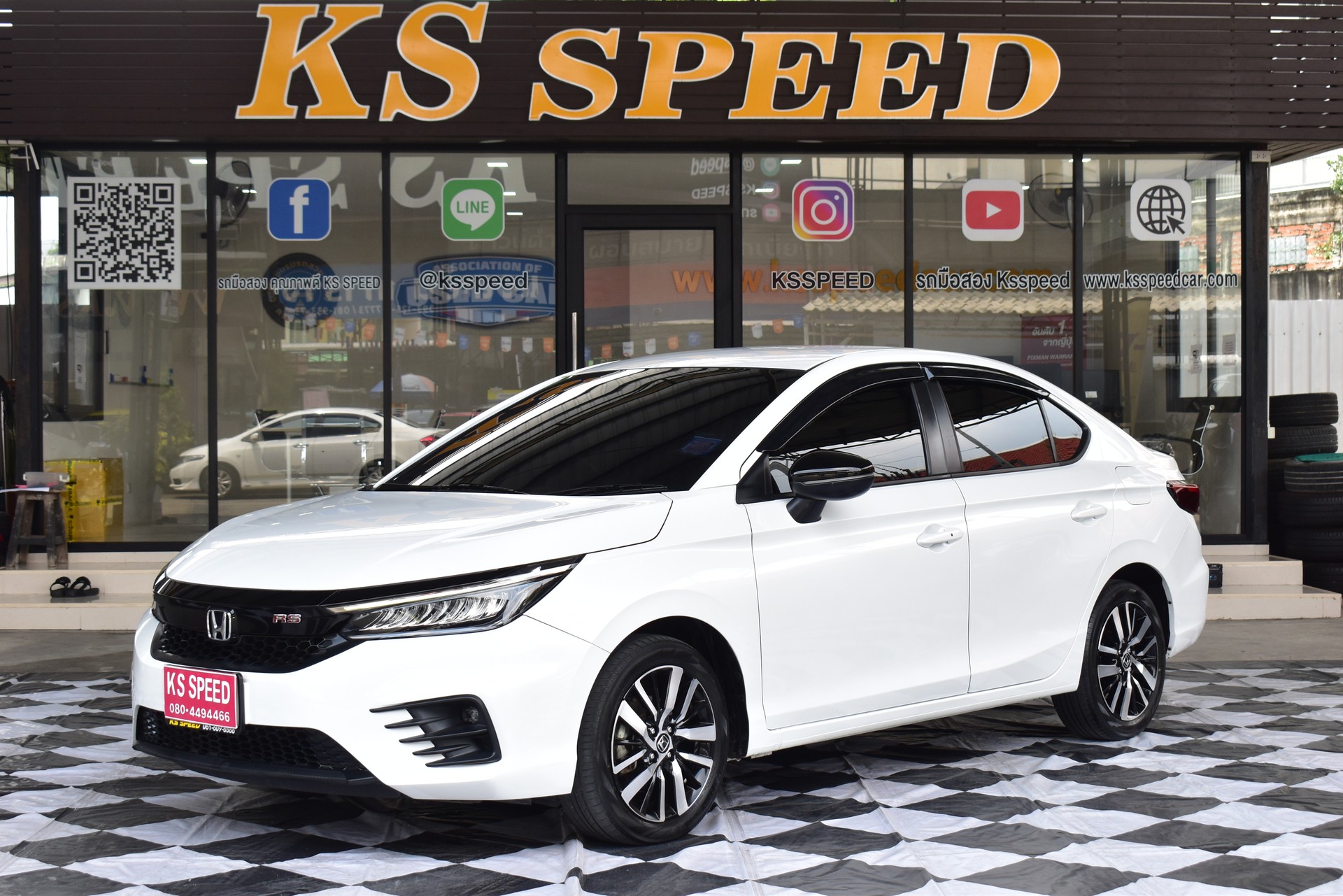 HONDA CITY 1.0RS TURBO ปี2020 สีขาว