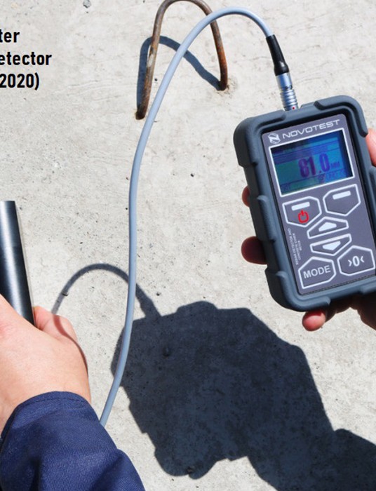 Concrete Cover Meter NOVOTEST Rebar Detector (NEW GENERATION 2020)