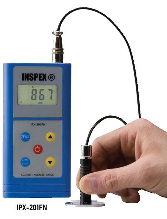 IPX-201 เครื่องวัดความหนาสี ผิวเคลือบ Coating Thickness Gauge