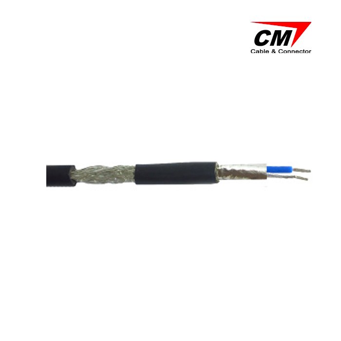 CM : Audio Wiring Cable 25 AWG , Black