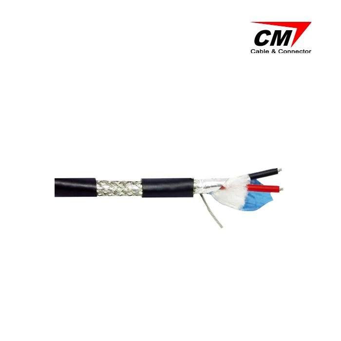 CM : RS 485 Control cable Shield 2 Core, 20-24 AWG 120 Ohms