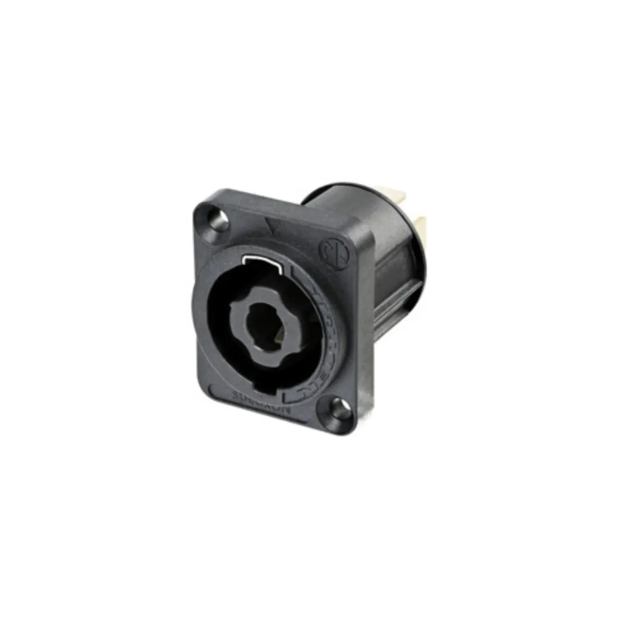 Neutrik : Panel Mount Loudspeaker Connector Plug, 4 Way, 40A, Solder ...