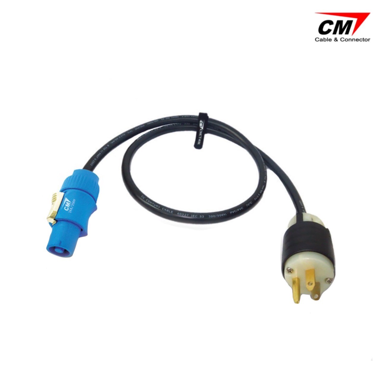 Description : AC Stage Box AC 6 Port Powercon In-Line Chassis Mount