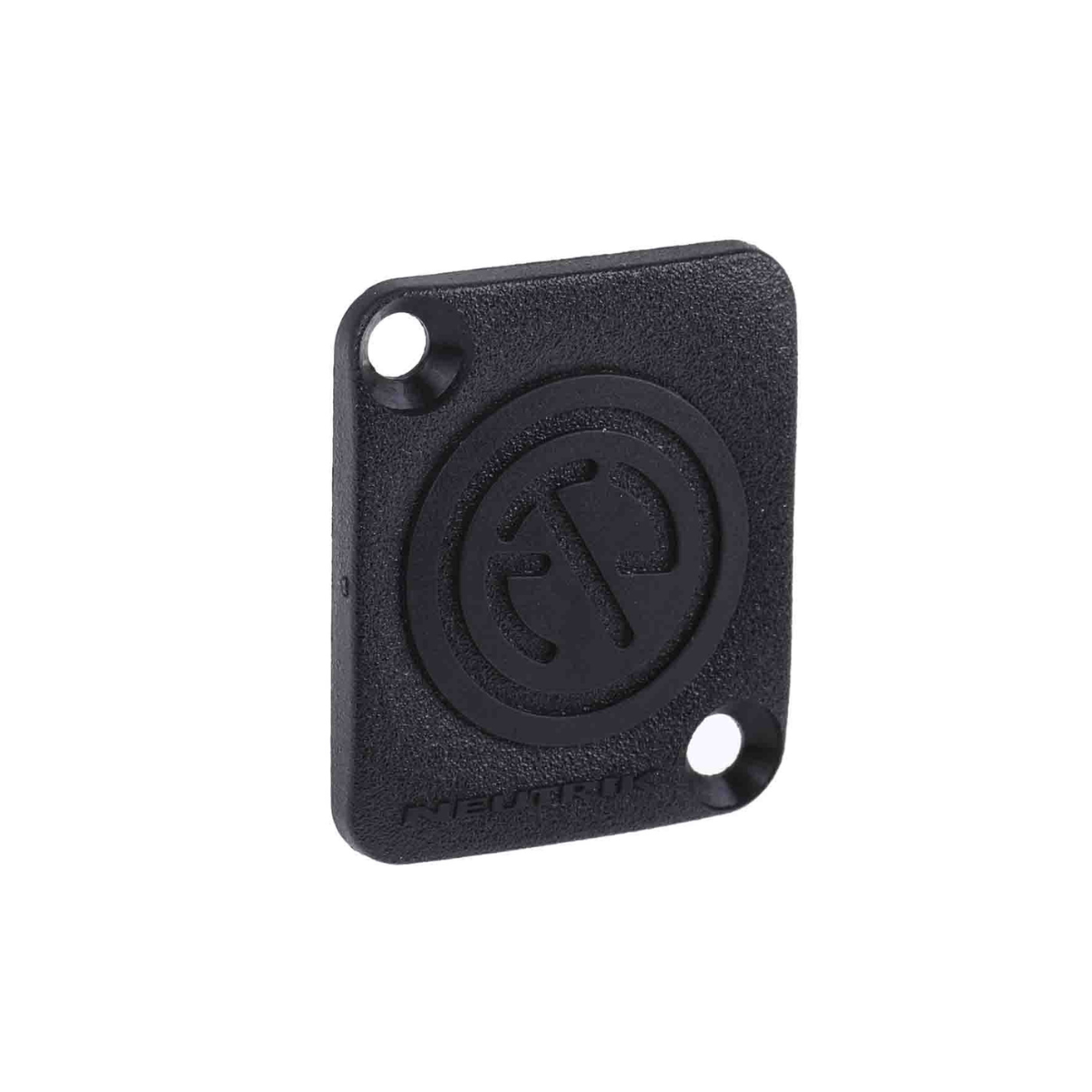 Neutrik : D Dummy Plate for use with Cover D-Shape Cutouts