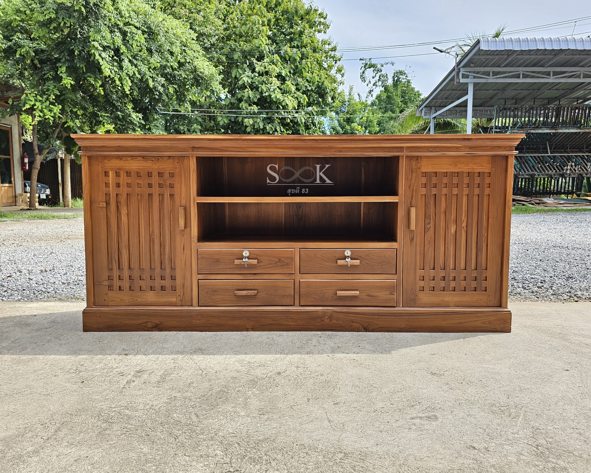 CA035 เคาน์เตอร์บานบาหลีเปิด 2 ม.