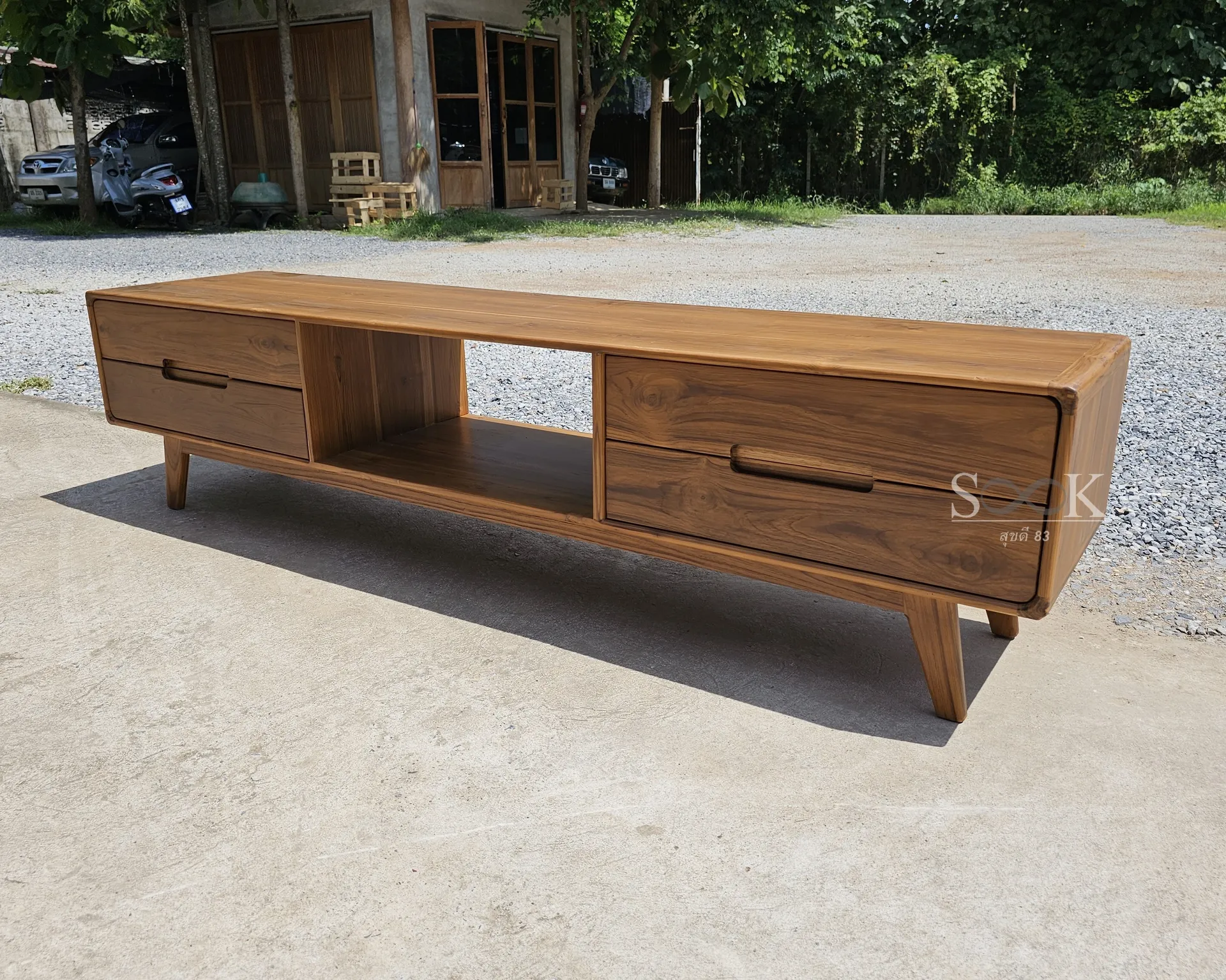 CA140 ชั้นวางทีวีไซด์บอร์ด