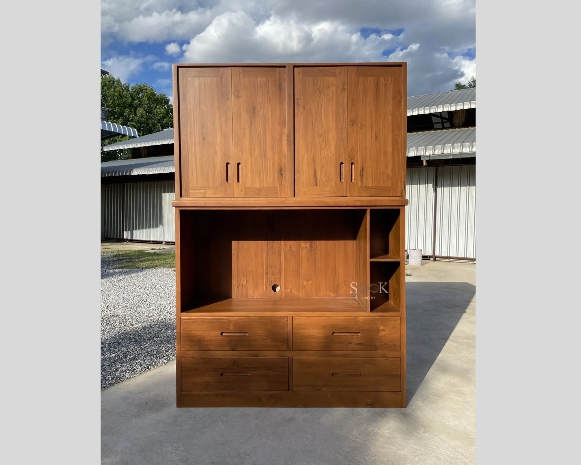 CA157 ตู้โชว์วางทีวี