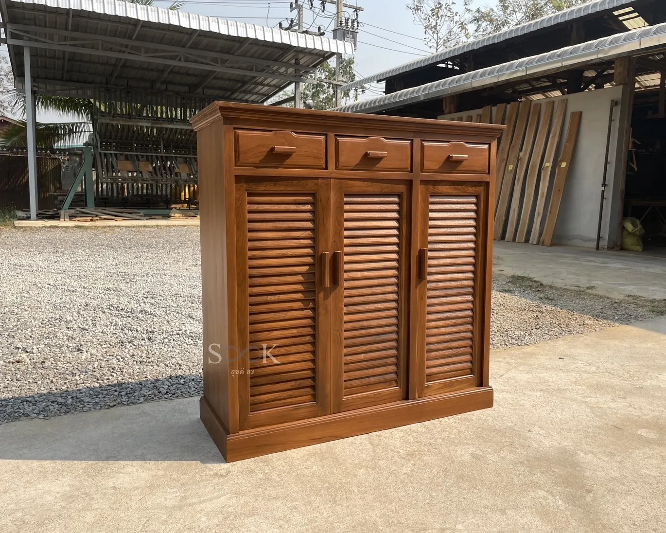 SC007 ตู้รองเท้า 1.2 ม. สูง 1.2 ม.