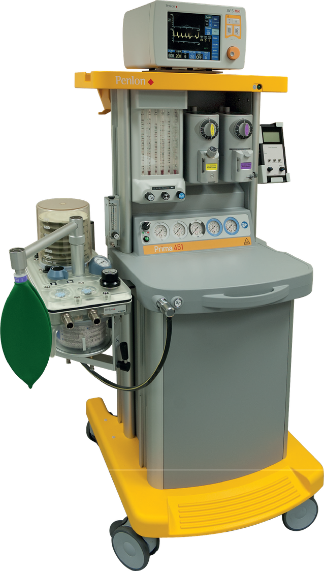 เครื่องดมยาสลบ รุ่น Prima 451 MRI Anaesthetic Machine
