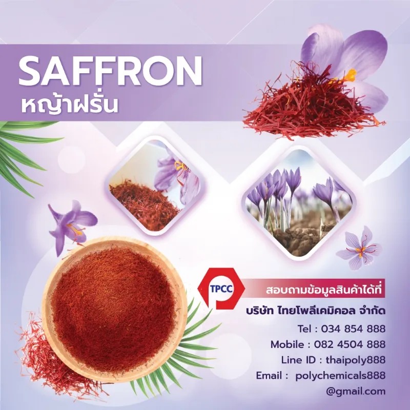 หญ้าฝรั่น, Saffron