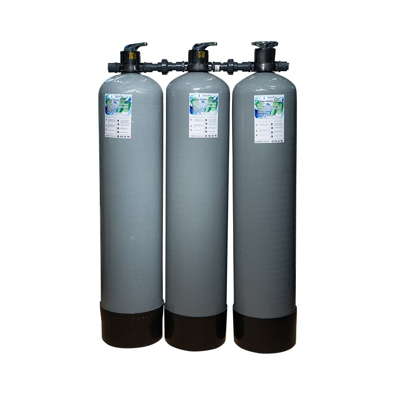 เครื่องกรองน้ำใช้ Smart Pure life FIBER 75 ลิตร (สารกรองคาร์บอน+สารกรอง ...