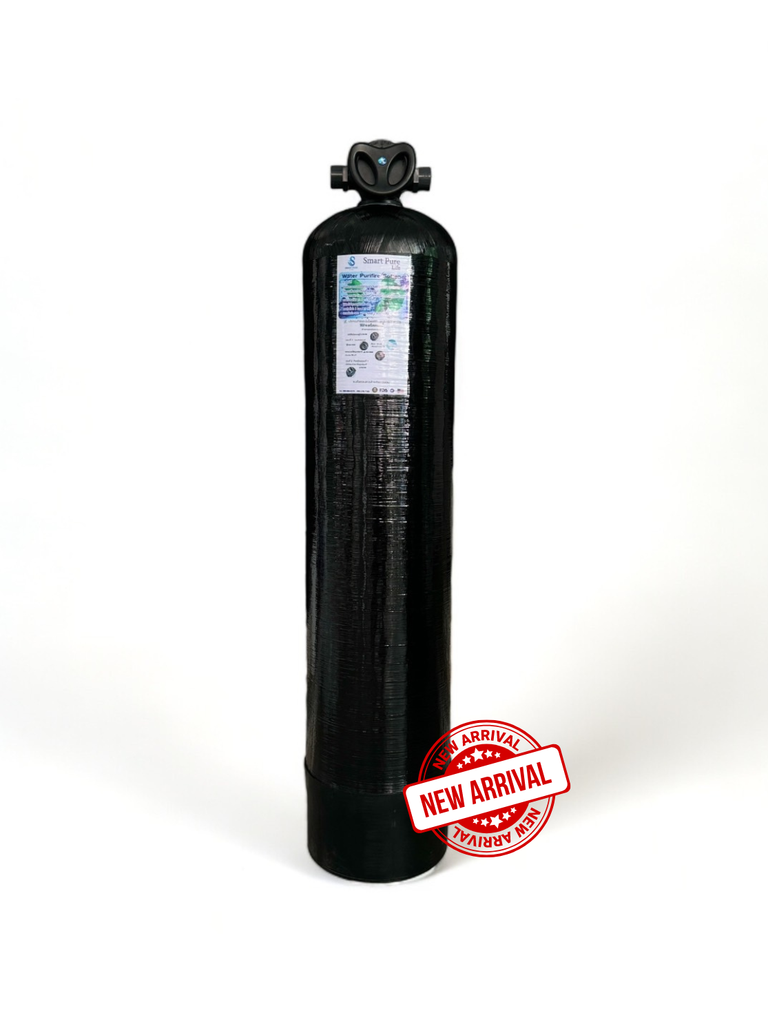 เครื่องกรองน้ำใช้ Smart Pure life FIBER (NEW-สีดำ) 75 ลิตร (สารกรองคาร์บอน)