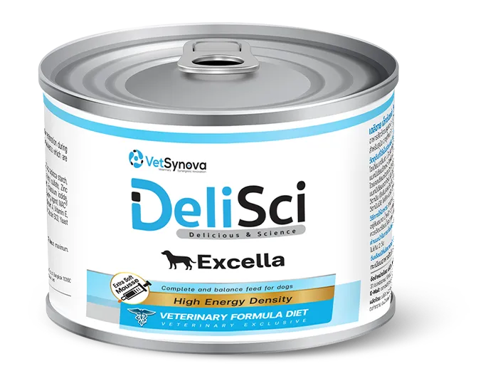 Delisci อาหารฟื้นฟูสำหรับสุนัขป่วย ขาดสารอาหาร และพักพื้นหลังการผ่าตัด ...