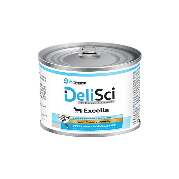 Delisci อาหารฟื้นฟูสำหรับสุนัขป่วย ขาดสารอาหาร และพักพื้นหลังการผ่าตัด ...