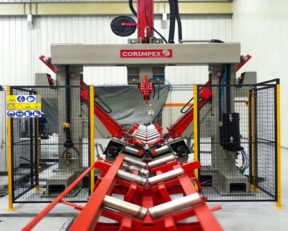 Corimpex – Mono-Shell & Bi-Shell Pole Welding Line