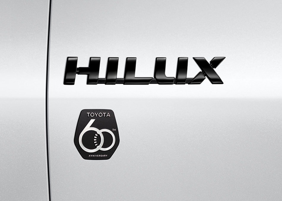 HILUX REVO Prerunner & 4x4 60th Anniversary