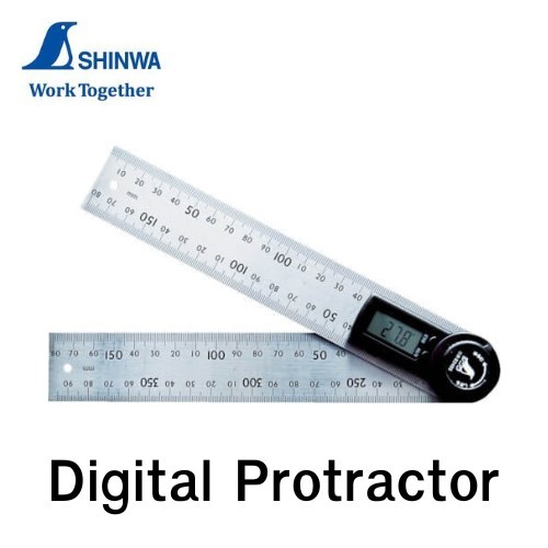 ฉากสแตนเลสวัดองศาดิจิตอล - Digital Protractors