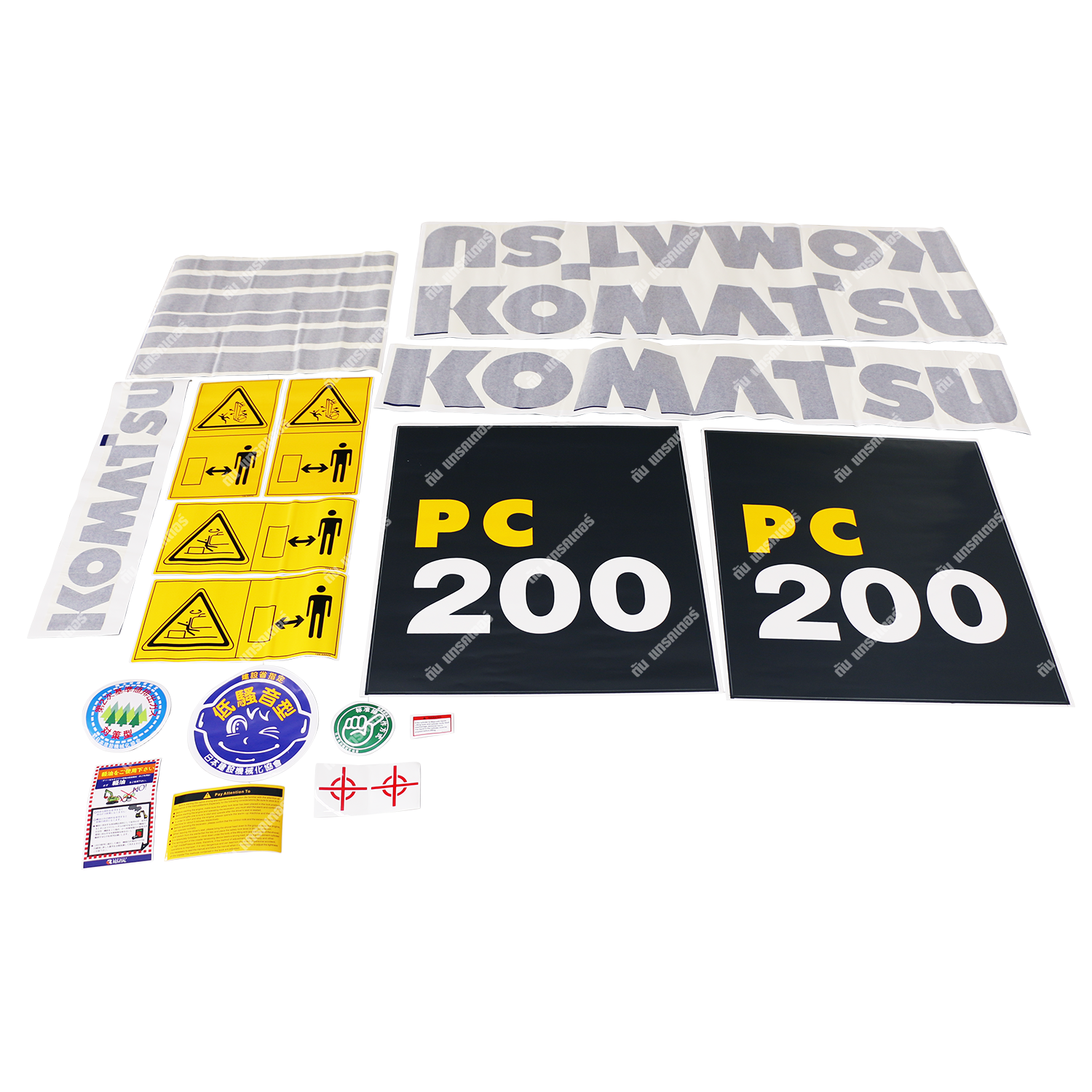 สติ๊กเกอร์ (Sticker) PC200-7