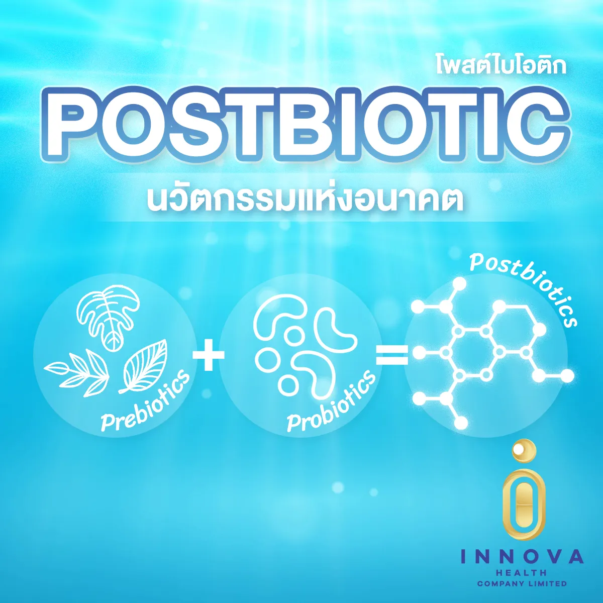 โพสต์ไบโอติก (Postbiotic) นวัตกรรมแห่งอนาคต