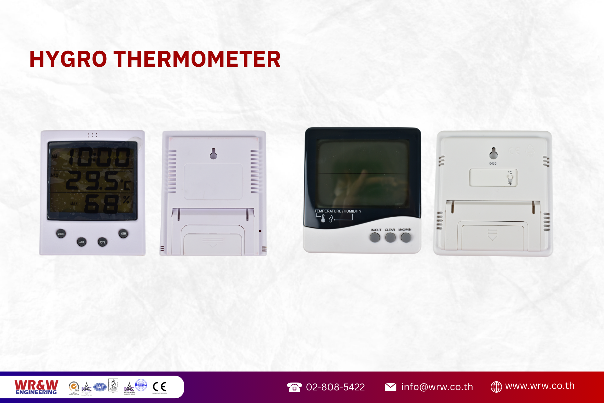 เราคือผู้ผลิต Temp Sensor Thermocouple and RTDs