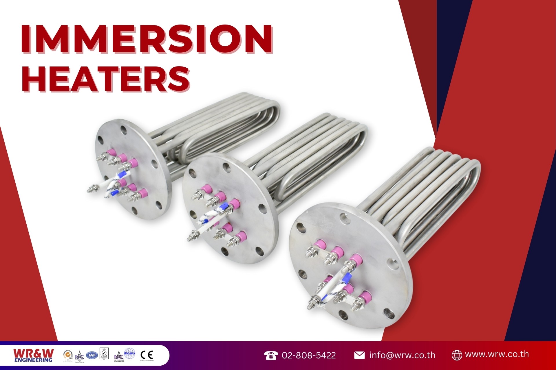 เราคือผู้ผลิต Temp Sensor Thermocouple and RTDs