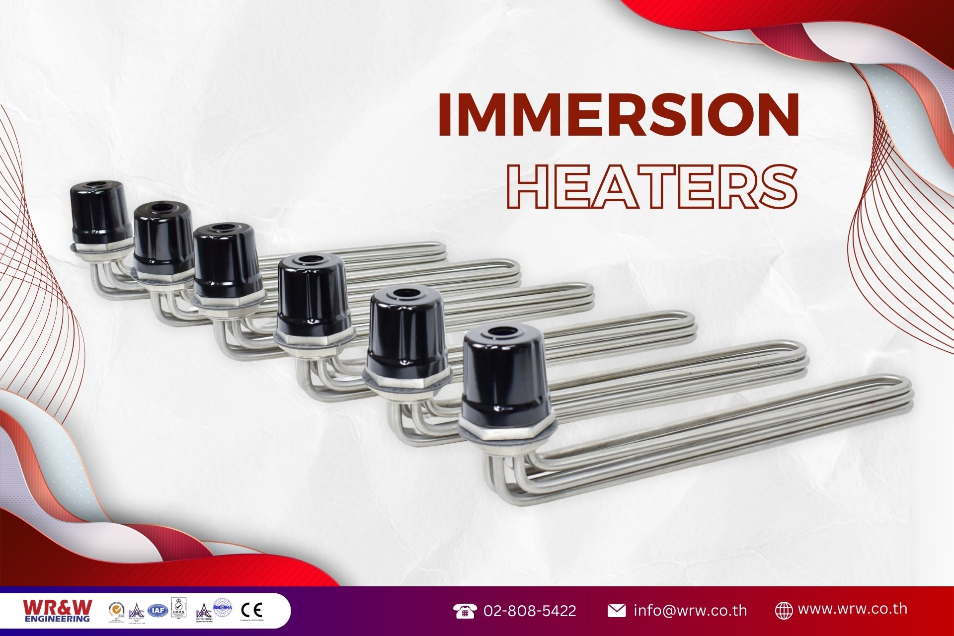 เราคือผู้ผลิต Temp Sensor Thermocouple and RTDs