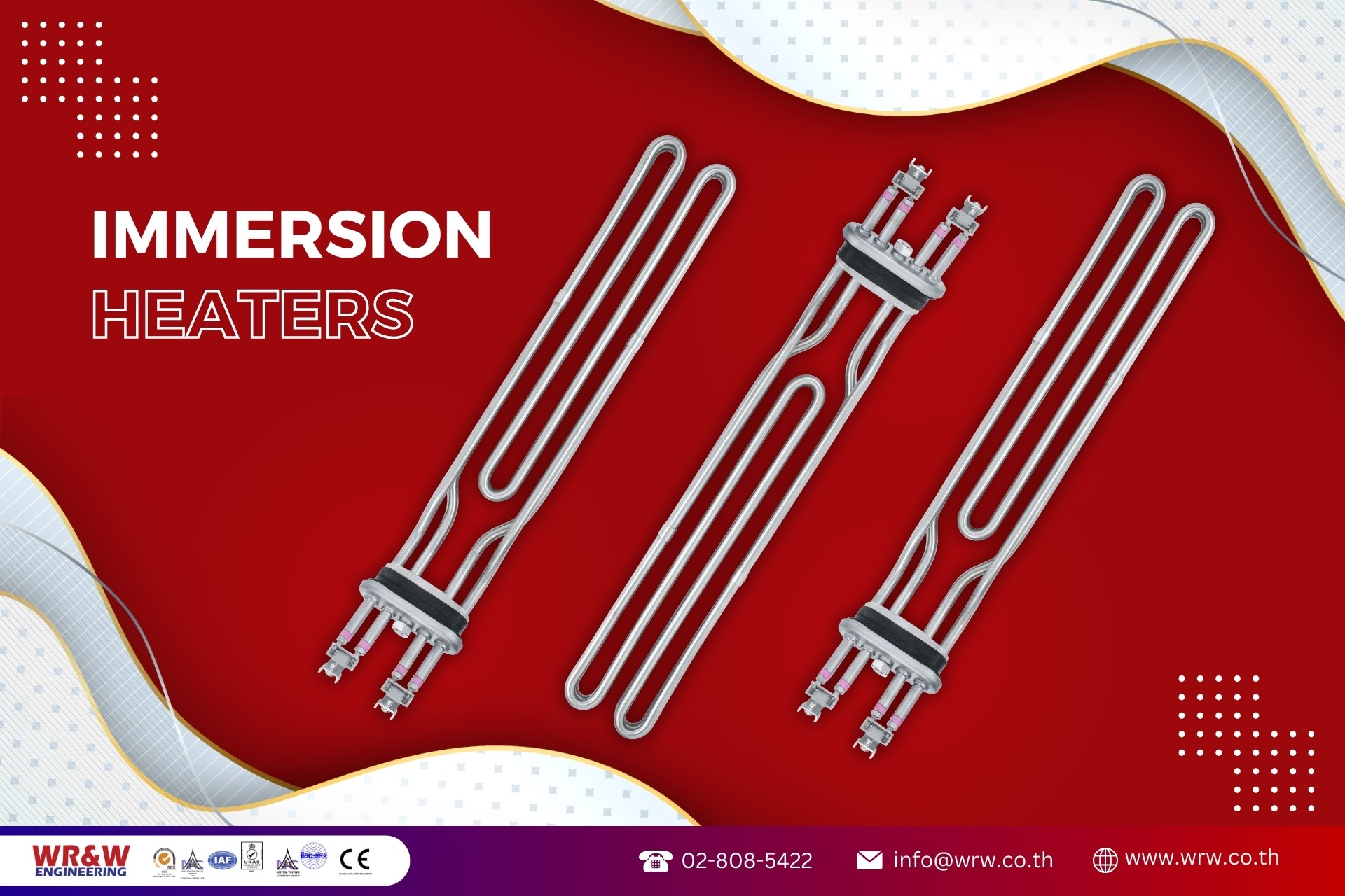 เราคือผู้ผลิต Temp Sensor Thermocouple and RTDs