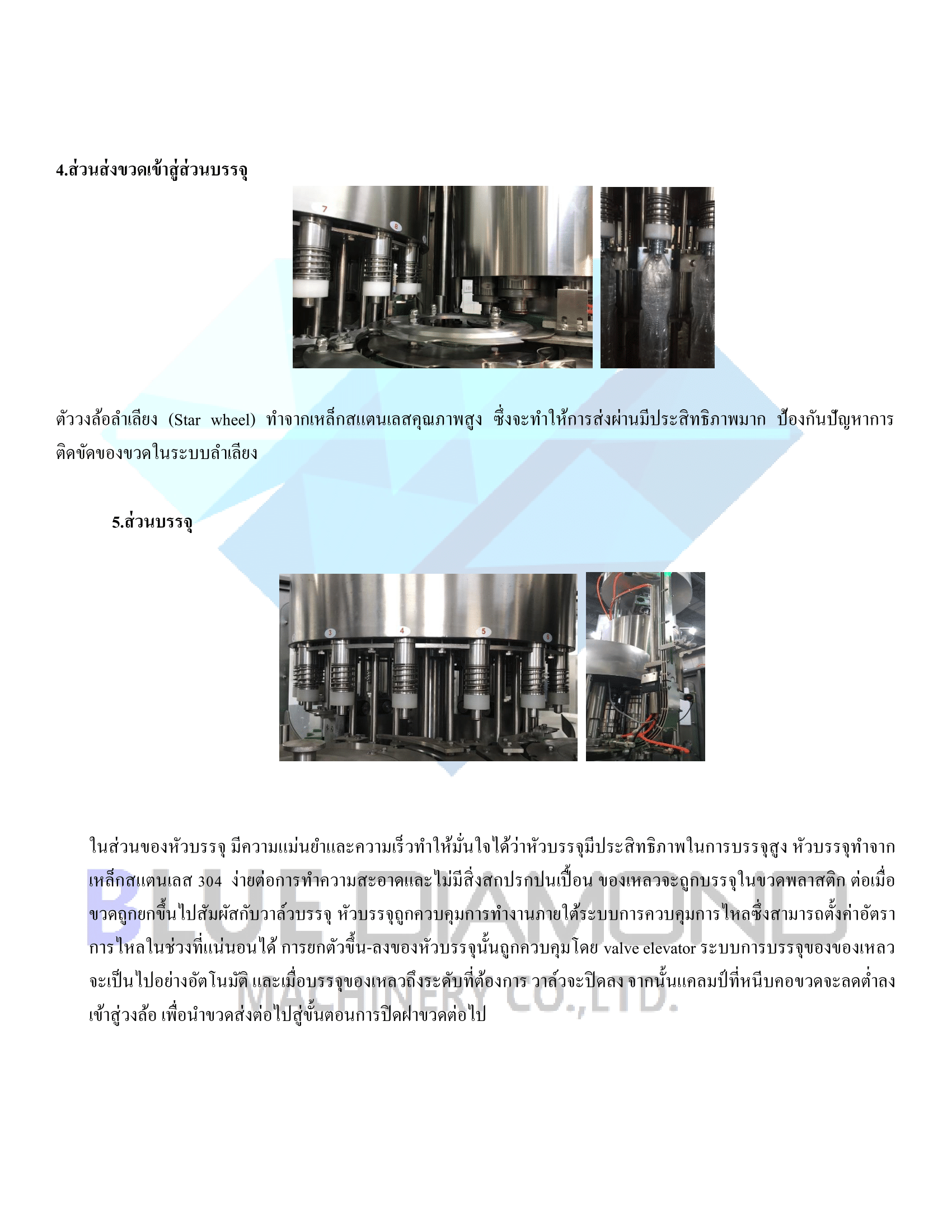 เครื่องบรรจุน้ำดื่มอัตโนมัติ BGF 24-24-8