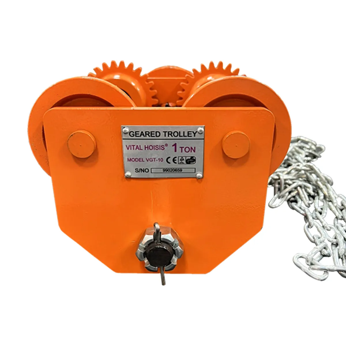 รอกวิ่งบนรางมือสาว 3 ตัน VITAL HOISIS