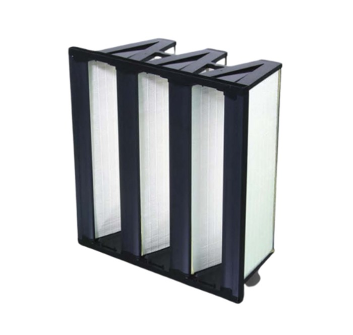 V-Shape Filter, Header Type