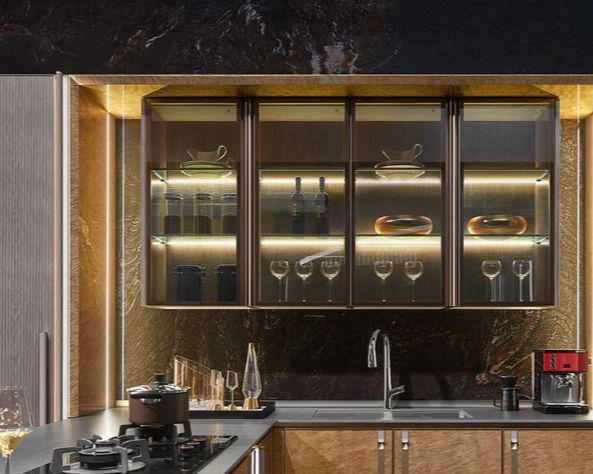 2022 Modern Luxury Kitchen Cabinet - MUNCH PLCC22025