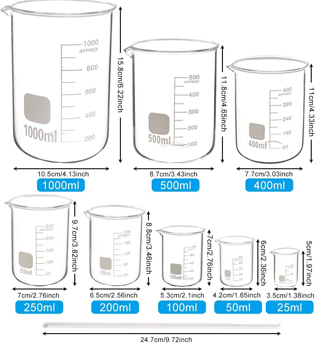 PYREX BEAKER GLASS 100 ML.