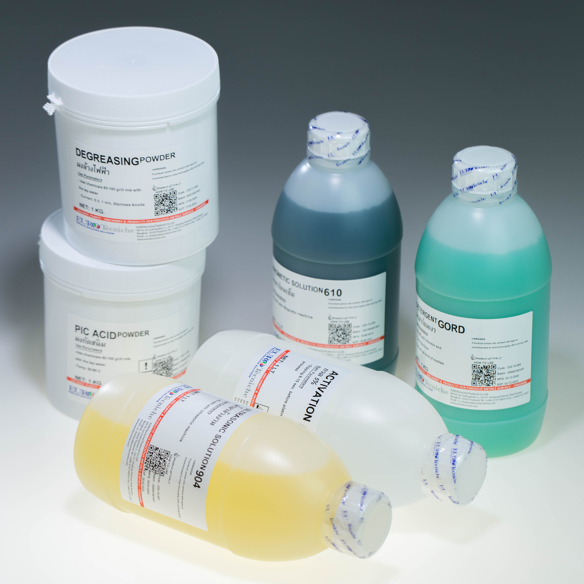 DETERGENT GORD น้ำยาร่อนมีเดีย สำหรับขัดจิวเวลรี่